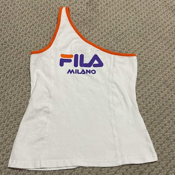 Fila | Tops | New Fila Milana One Sleeve Tank From Urban Outfitters ...